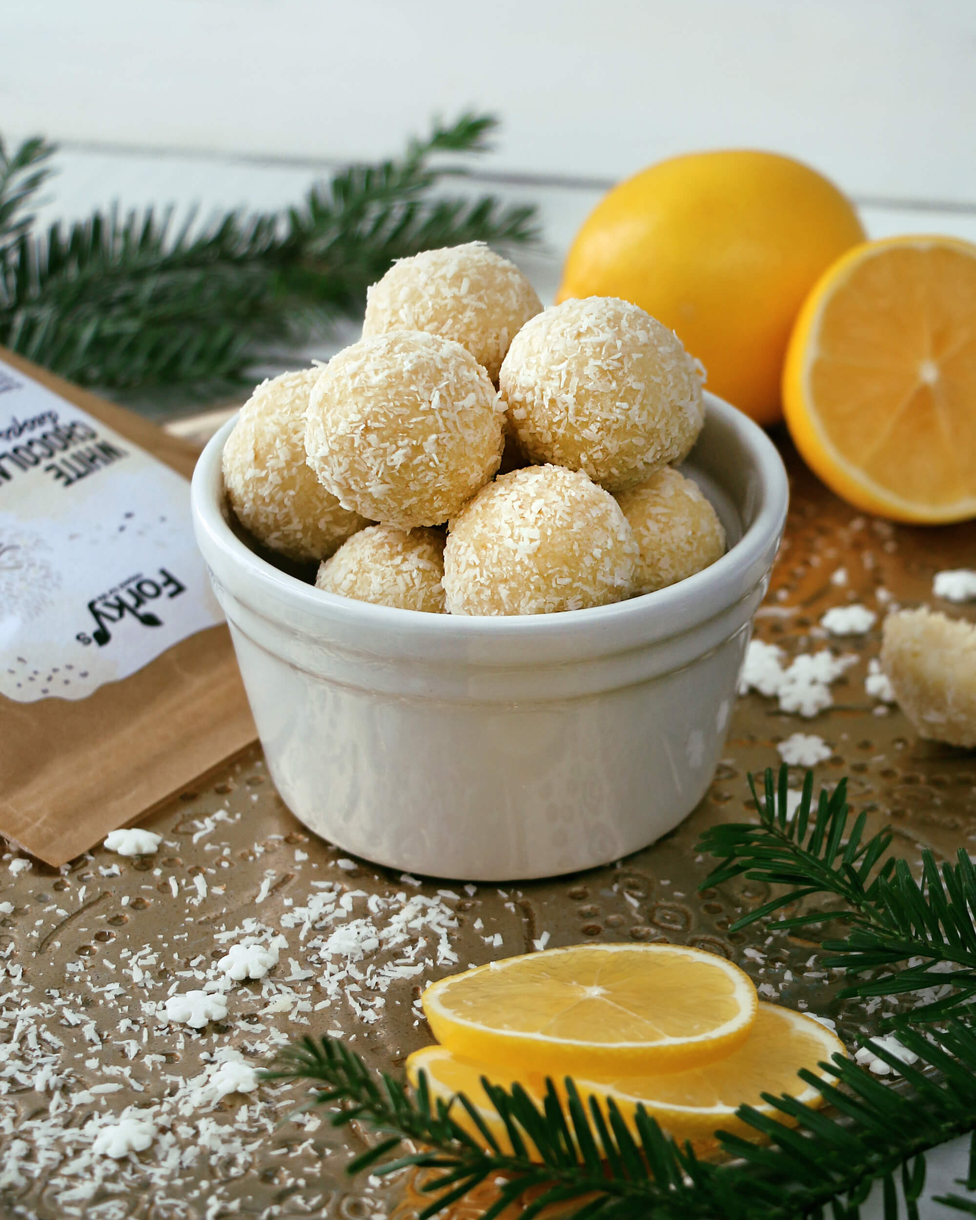 Lemon snow balls | HappyPower
